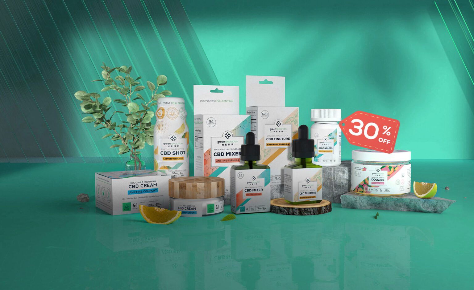 All Natural Fast Acting CBD Products | Green Revolution CBD